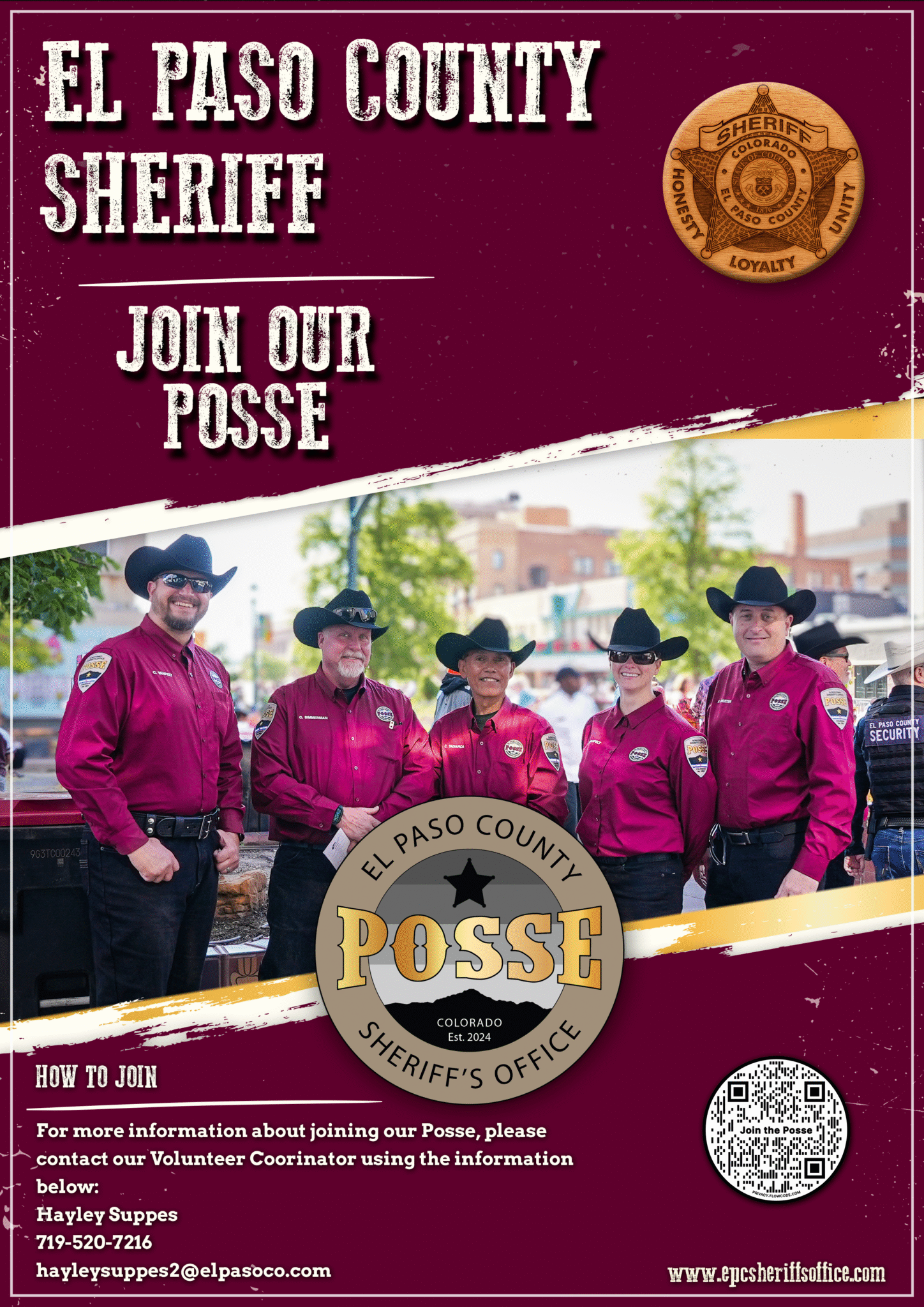 El Paso County Sheriff’s Office Now Recruiting for the 2026 Sheriff’s ...